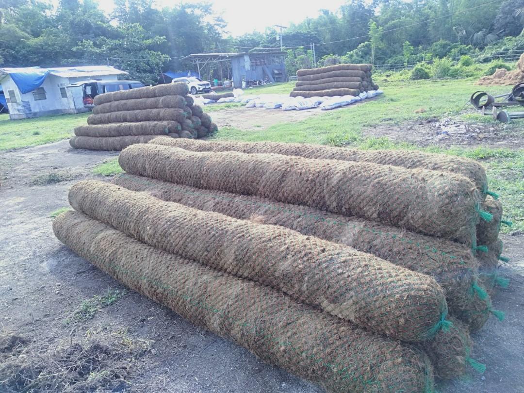 CL200 / CL300 Coco coir Log Philippines Supplier / Best Quality / DPWH ...