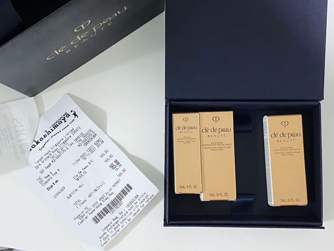 CPB Cle de Peau BEAUTE skincare gift set, Beauty & Personal Care, Face ...