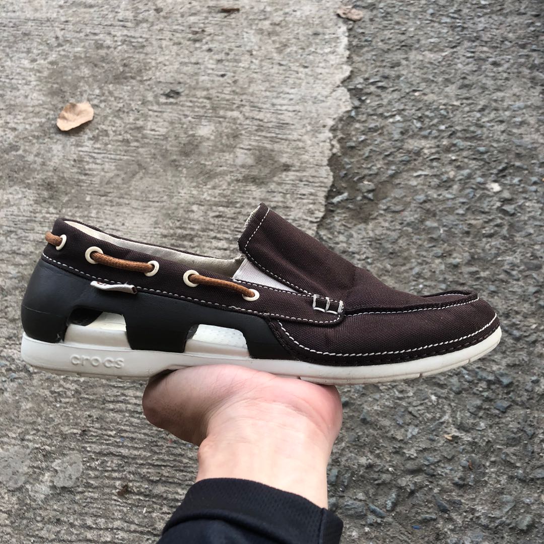 Crocs Top~Sider, Men's Fashion, Footwear, Casual Shoes on Carousell