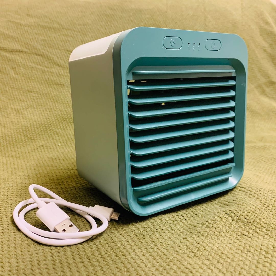 desk cooling fans desk air conditioner dorm life, Furniture & Home ...