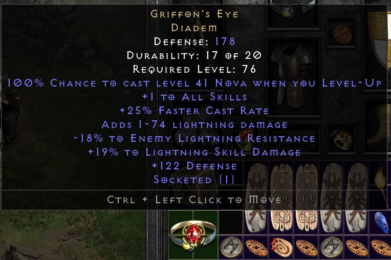 diablo 2 resurrected CHEAP griffons eye, Video Gaming, Video Games ...