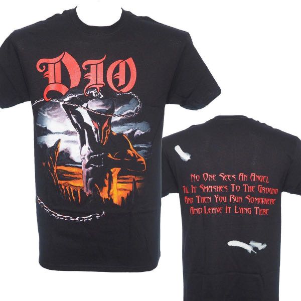 Dio Holy Diver T-shirt, Men's Fashion, Tops & Sets, Tshirts & Polo ...
