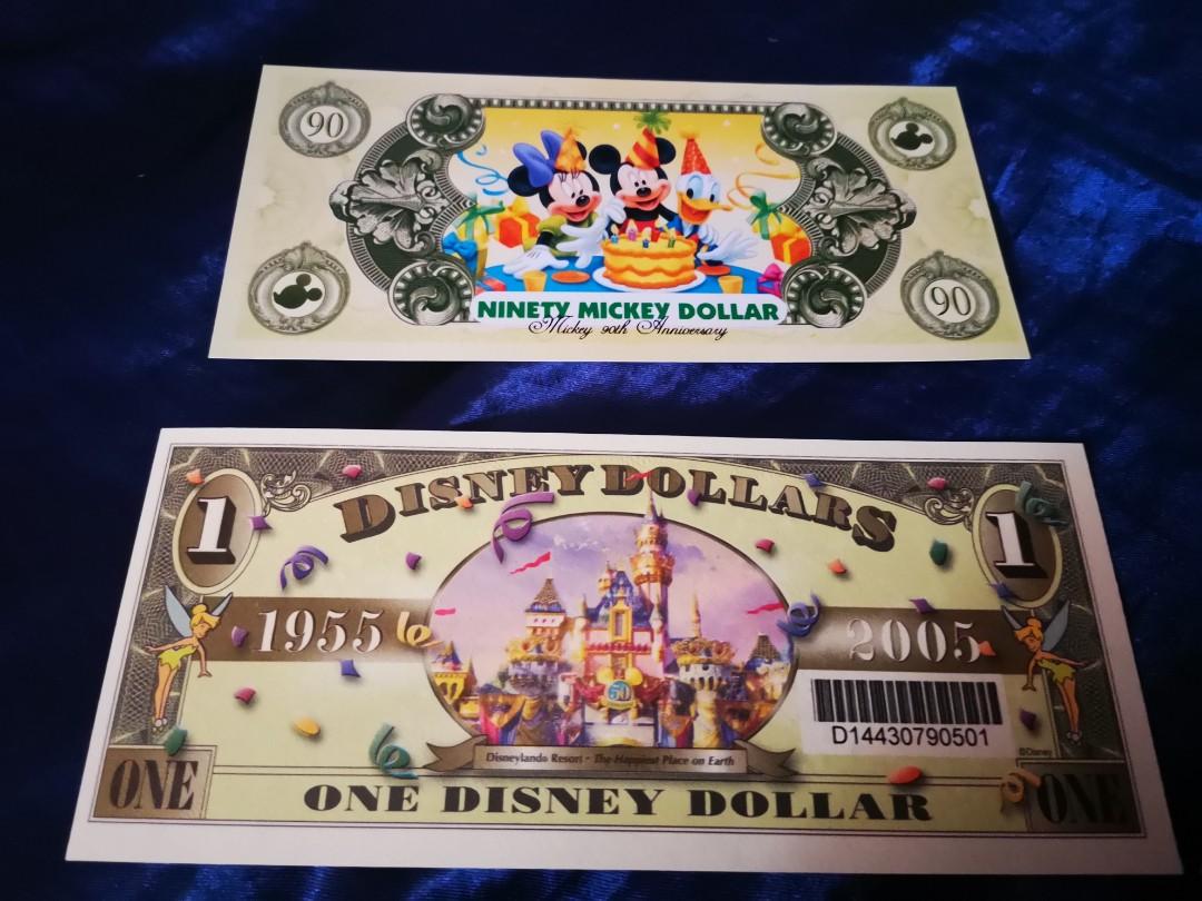 Disney Commemorative Banknote, Hobbies & Toys, Memorabilia ...