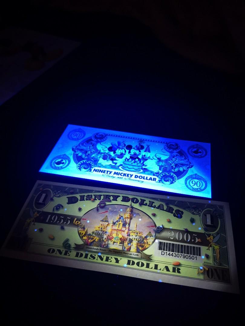 Disney Commemorative Banknote, Hobbies & Toys, Memorabilia ...