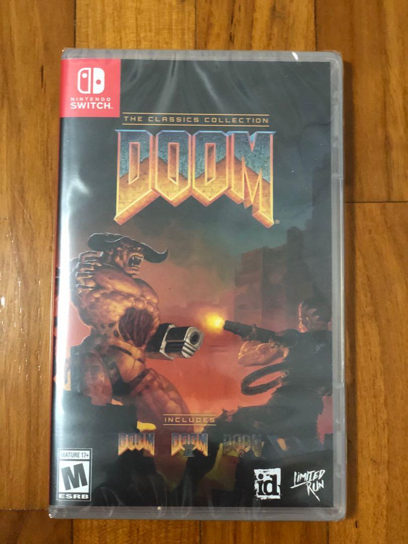 Doom the classics collection (LRG/ limited run games) - switch, Video Gaming, Video Games ...