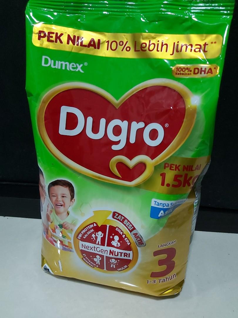 Dugro 3 1.5kg - Original (Asli) flavour, Babies & Kids, Nursing ...