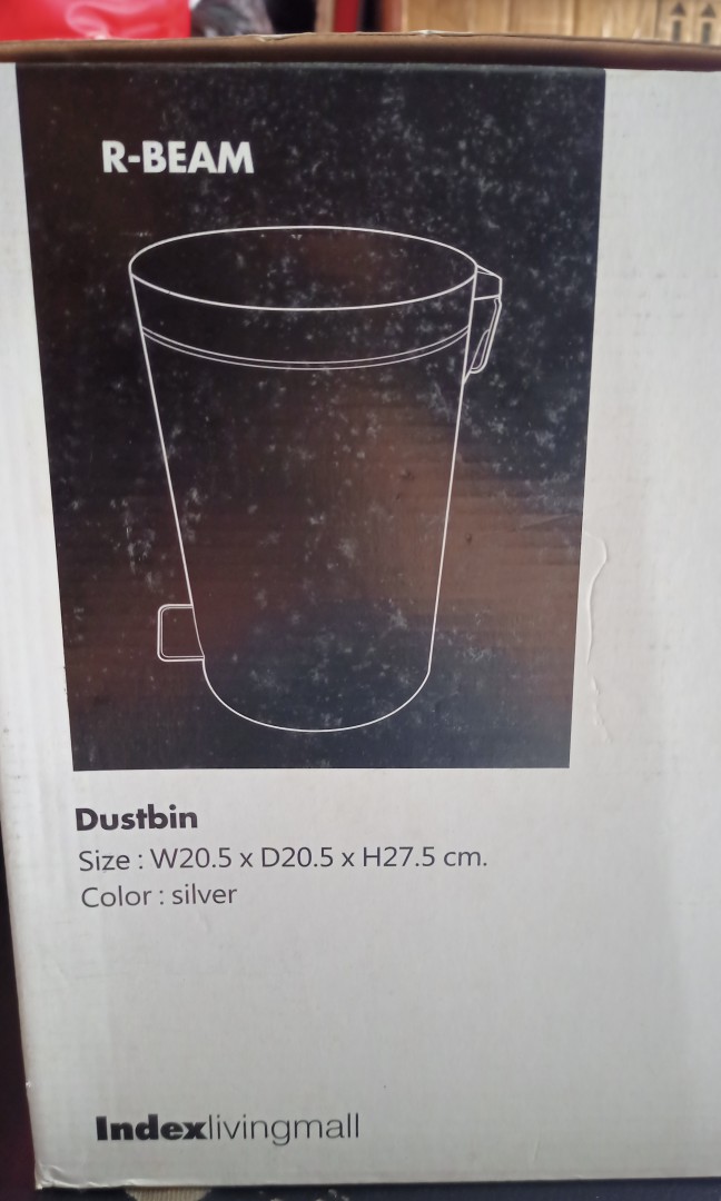 Dusbin with cover, Furniture & Home Living, Home Improvement ...