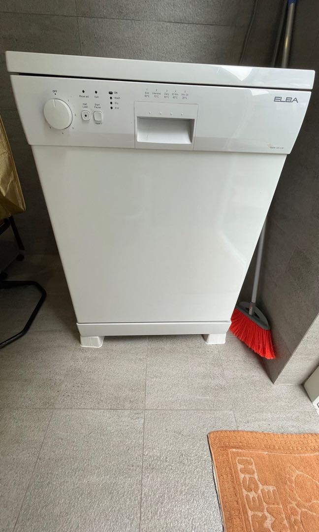 ELBA EBDW 1251 A W Dishwasher, TV & Home Appliances, Kitchen Appliances ...