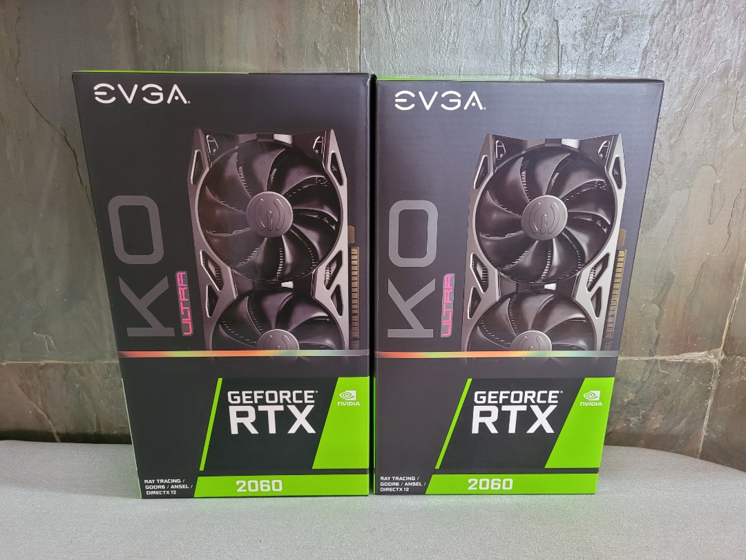 EVGA RTX 2060 KO Ultra 6GB Graphics Card, Computers & Tech, Parts ...