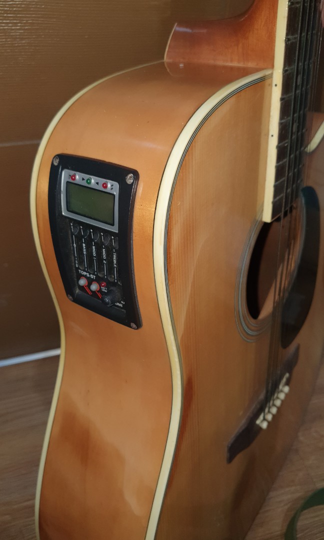 Fernando Acoustic Guitar (WSCE - F401), Hobbies & Toys, Music & Media ...