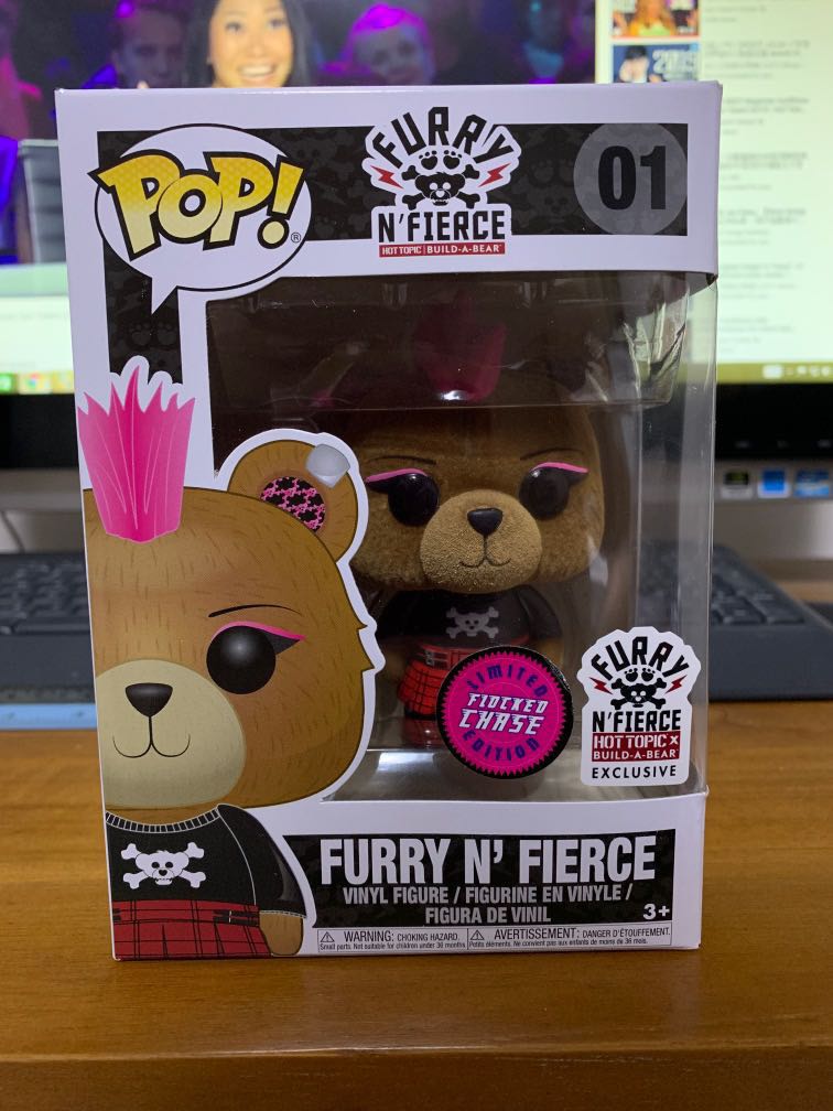 Funko Pop - FURRY N’ FIERCE Flocked Chase Exclusive , Hobbies & Toys ...