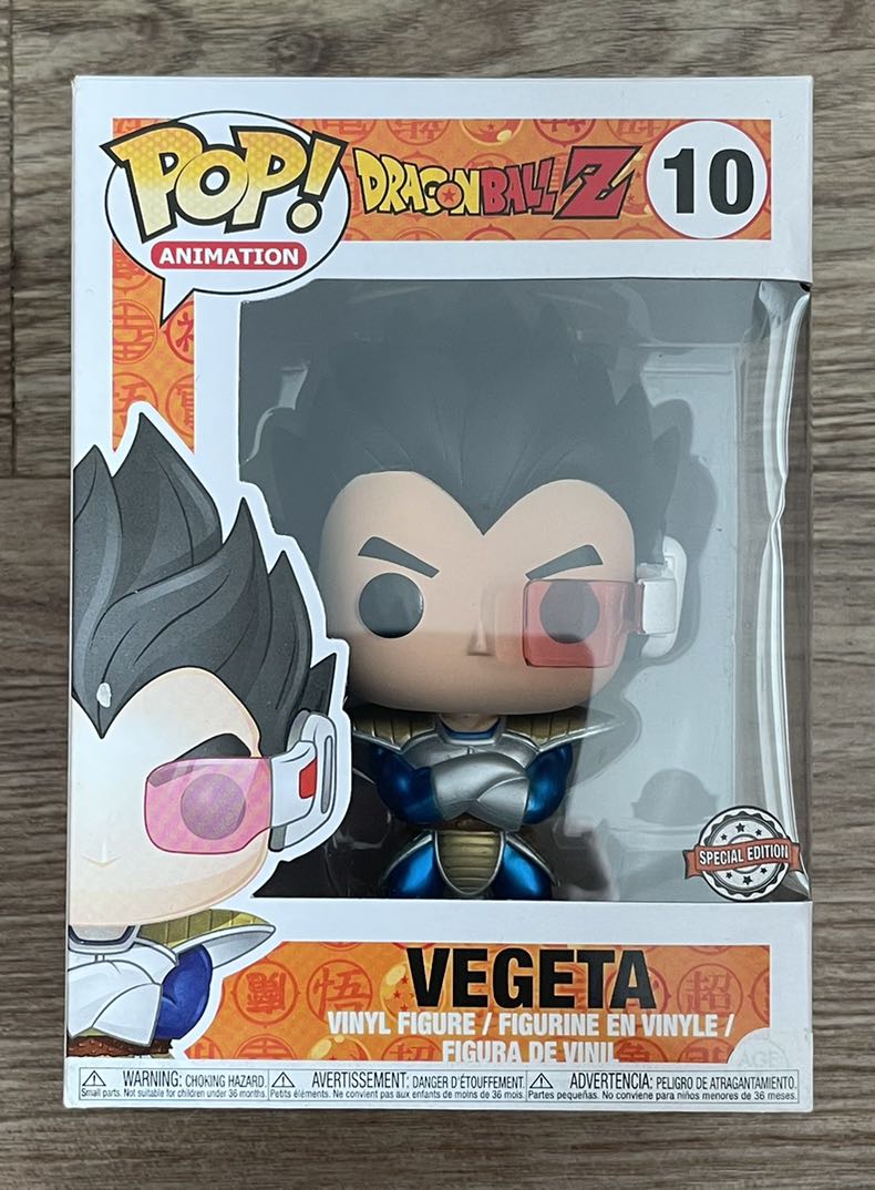 Funko Pop! | Metallic Vegeta (Sp. Ed.), Hobbies & Toys, Toys & Games on ...