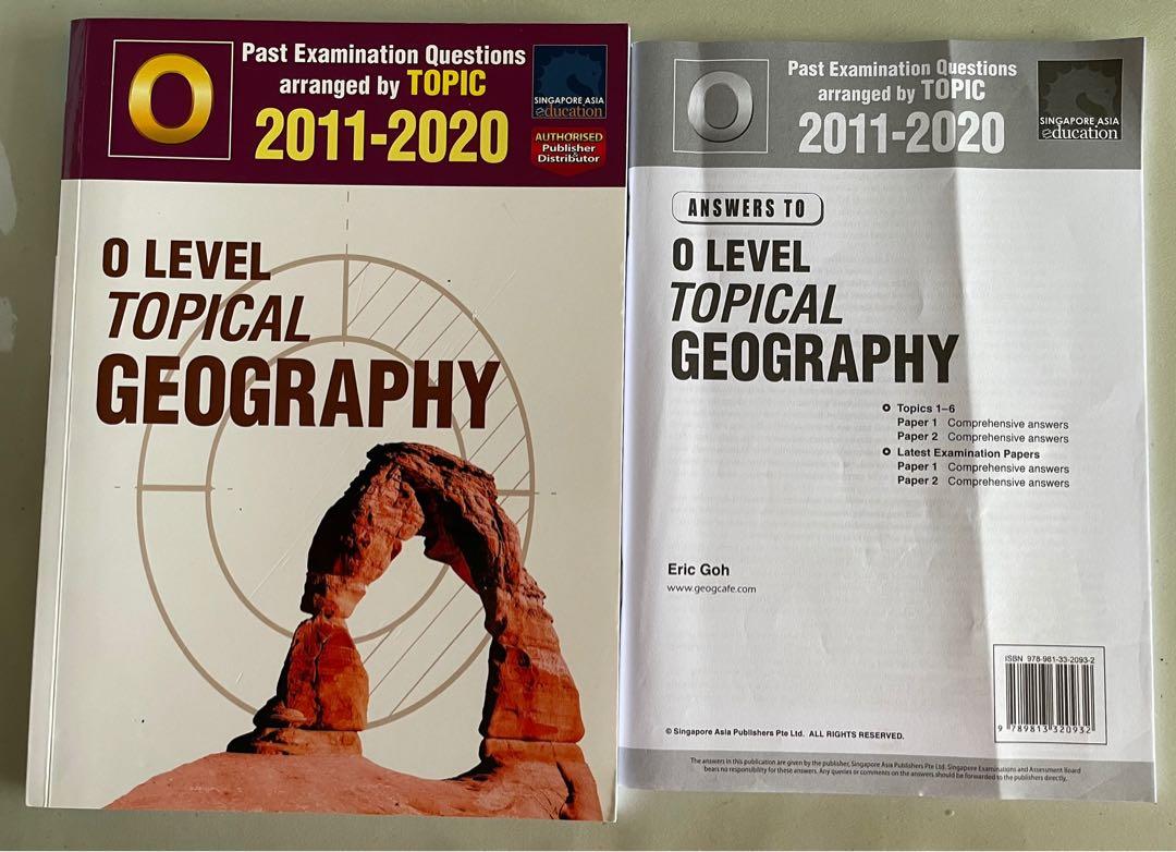 Geography GCE O Level Past Examination Questions sale!, Hobbies & Toys ...