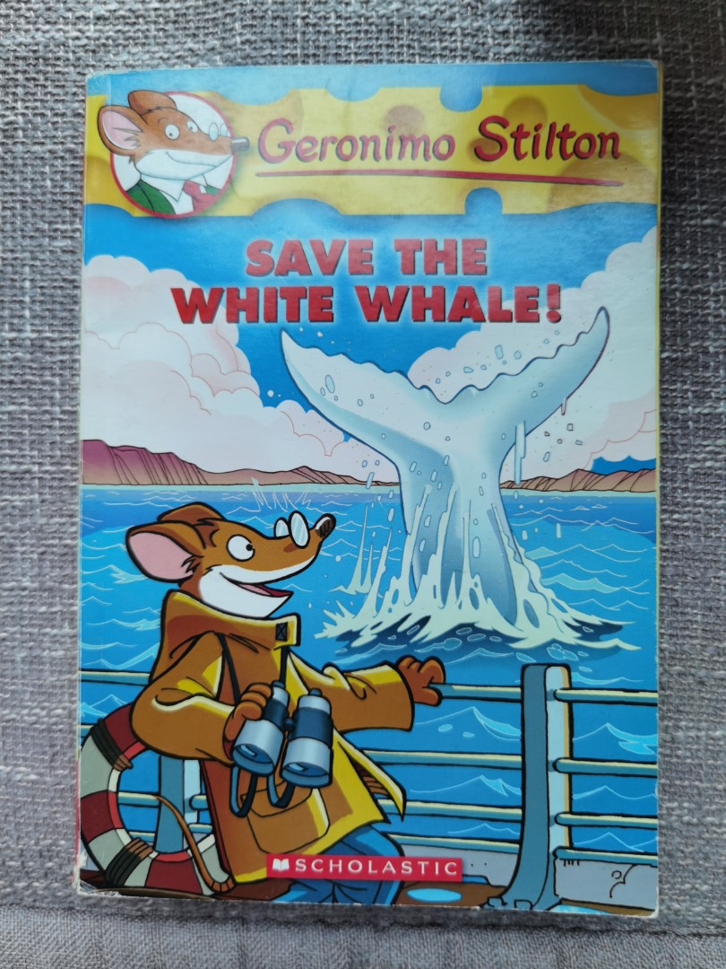 Geronimo stilton Save the White Whale, Hobbies & Toys, Books ...