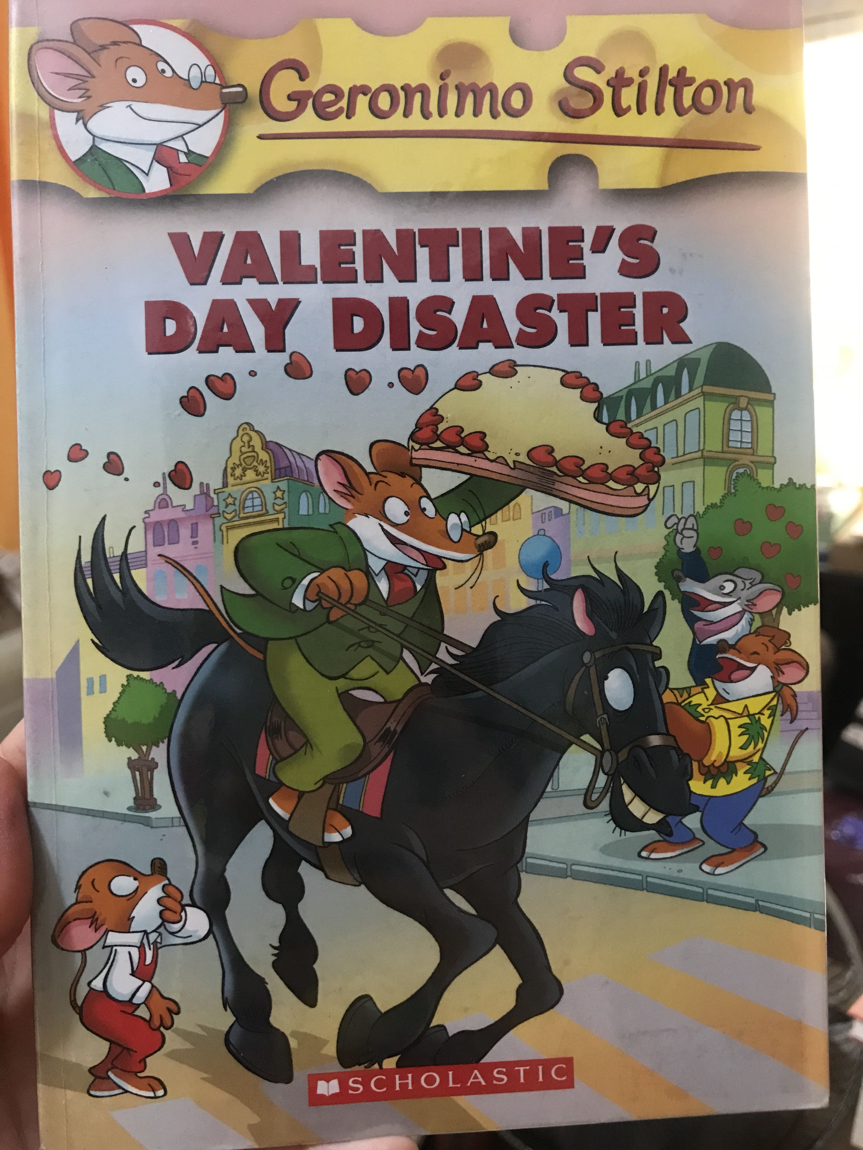 Geronimo Stilton: Valentine’s Day Disaster, Hobbies & Toys, Books ...
