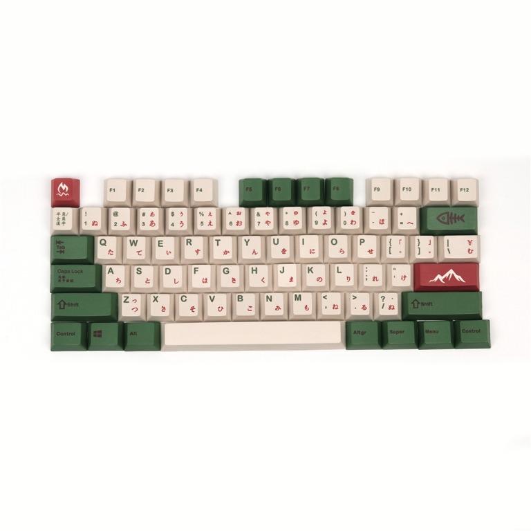 GMK Camping Keycaps, Computers & Tech, Parts & Accessories, Computer ...