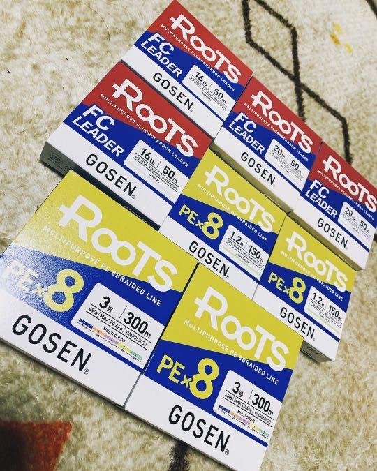 GOSEN ROOTS ( Leander / Braided Line ), Sports Equipment, Fishing on ...