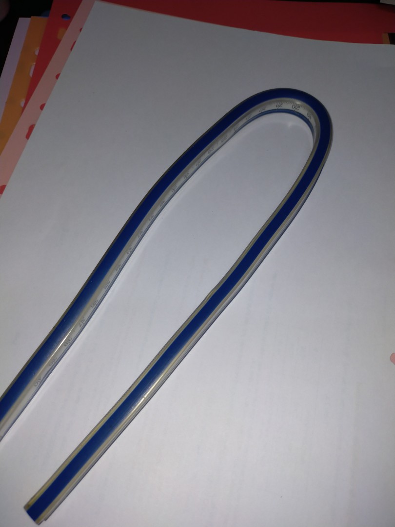 Graphing ruler, Hobbies & Toys, Stationery & Craft, Stationery & School ...