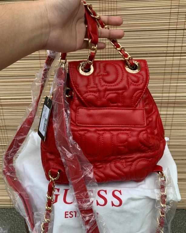 GUESS Ruby Backpack, Women's Fashion, Bags & Wallets, Backpacks on ...