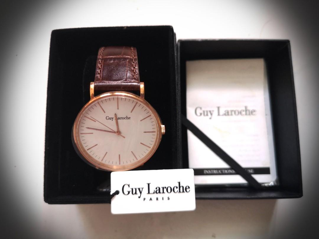 Guy Laroche Analog GLG6059-01 Stainless Steel Rose Gold Unique Watch ...