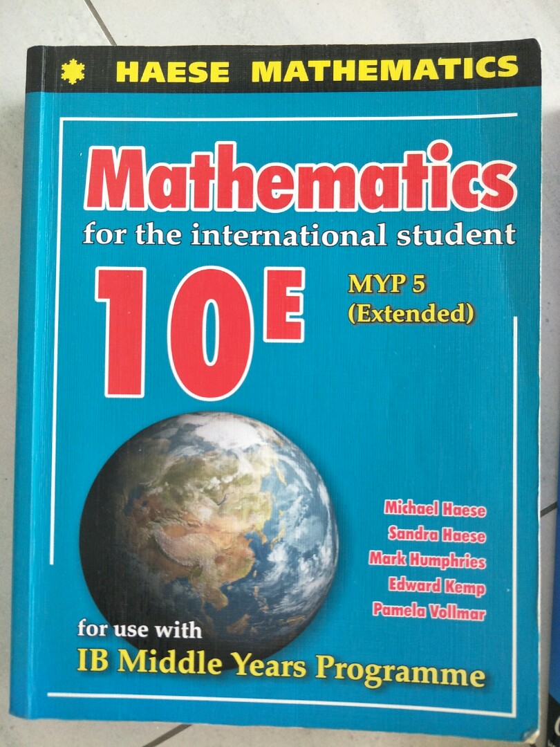 Haese Maths 10e MYP5, Hobbies & Toys, Books & Magazines, Textbooks on ...