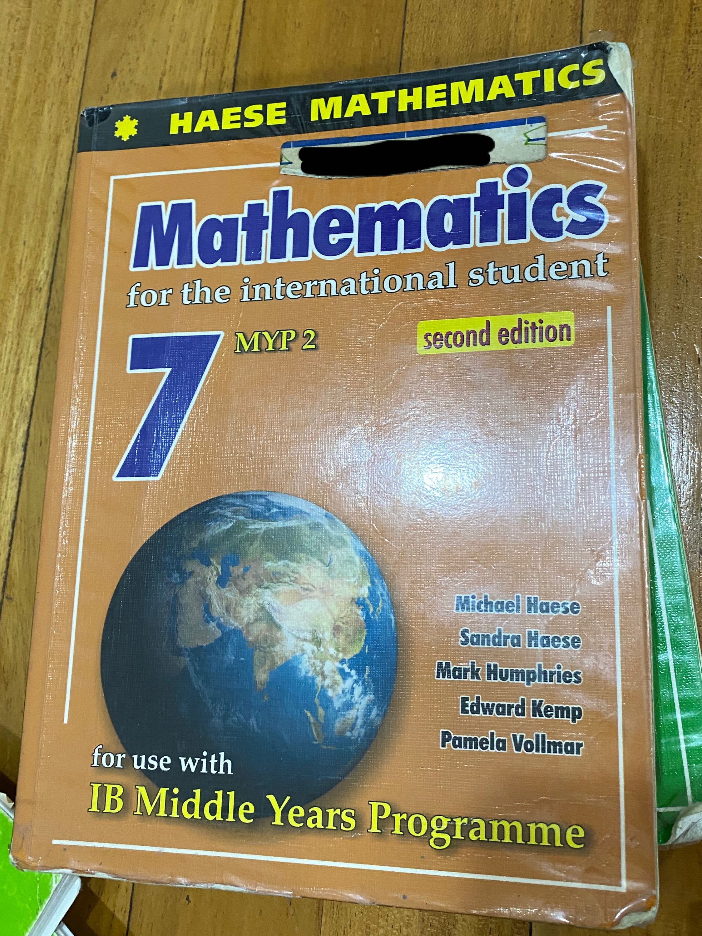 IB MATHEMATICS TEXTBOOK, Hobbies & Toys, Books & Magazines, Textbooks ...