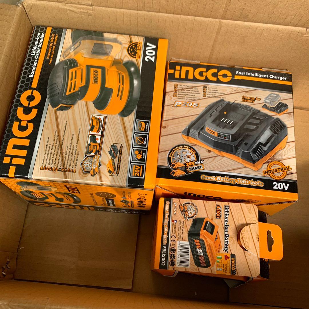 INGCO Sanding Kit, Furniture & Home Living, Home Improvement ...