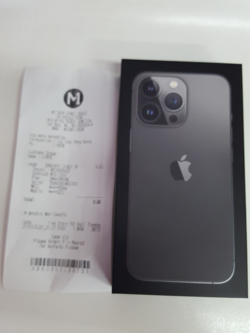 IPhone 13 pro 256gb grey, Mobile Phones & Gadgets, Mobile Phones ...