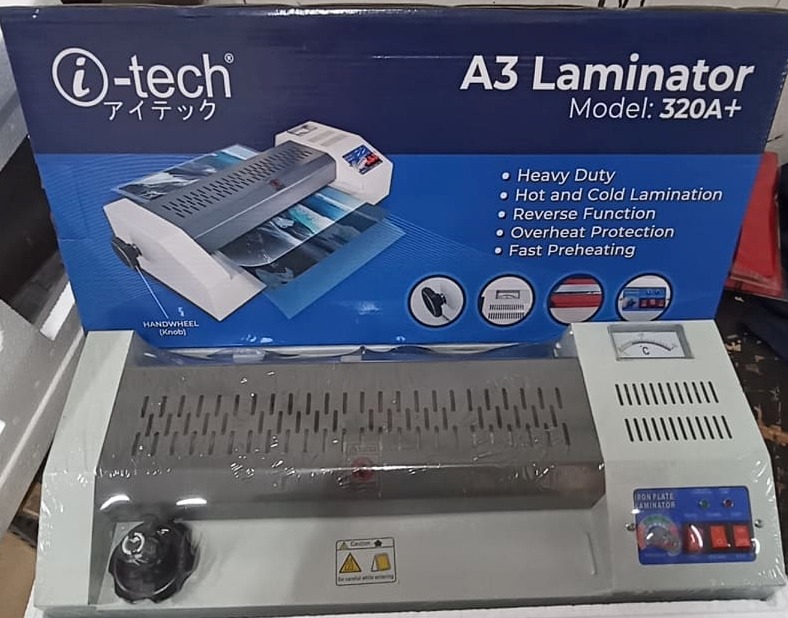 iTech Laminator Machine 320A+, Hobbies & Toys, Stationary & Craft ...