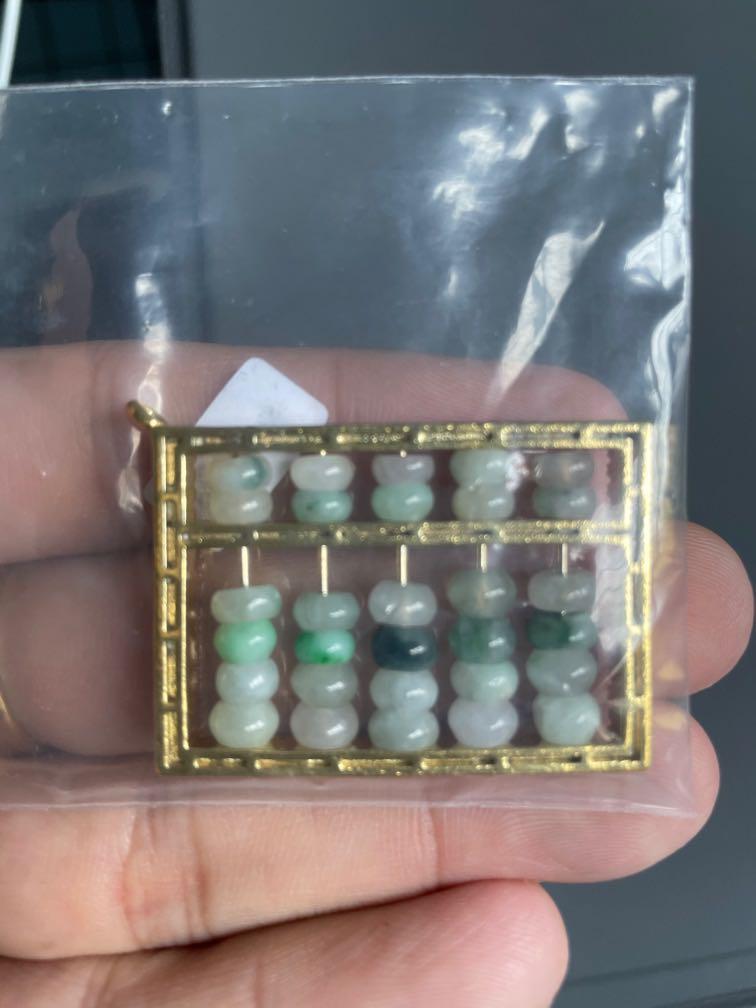 Jade Abacus, Women's Fashion, Jewelry & Organisers, Precious Stones on ...