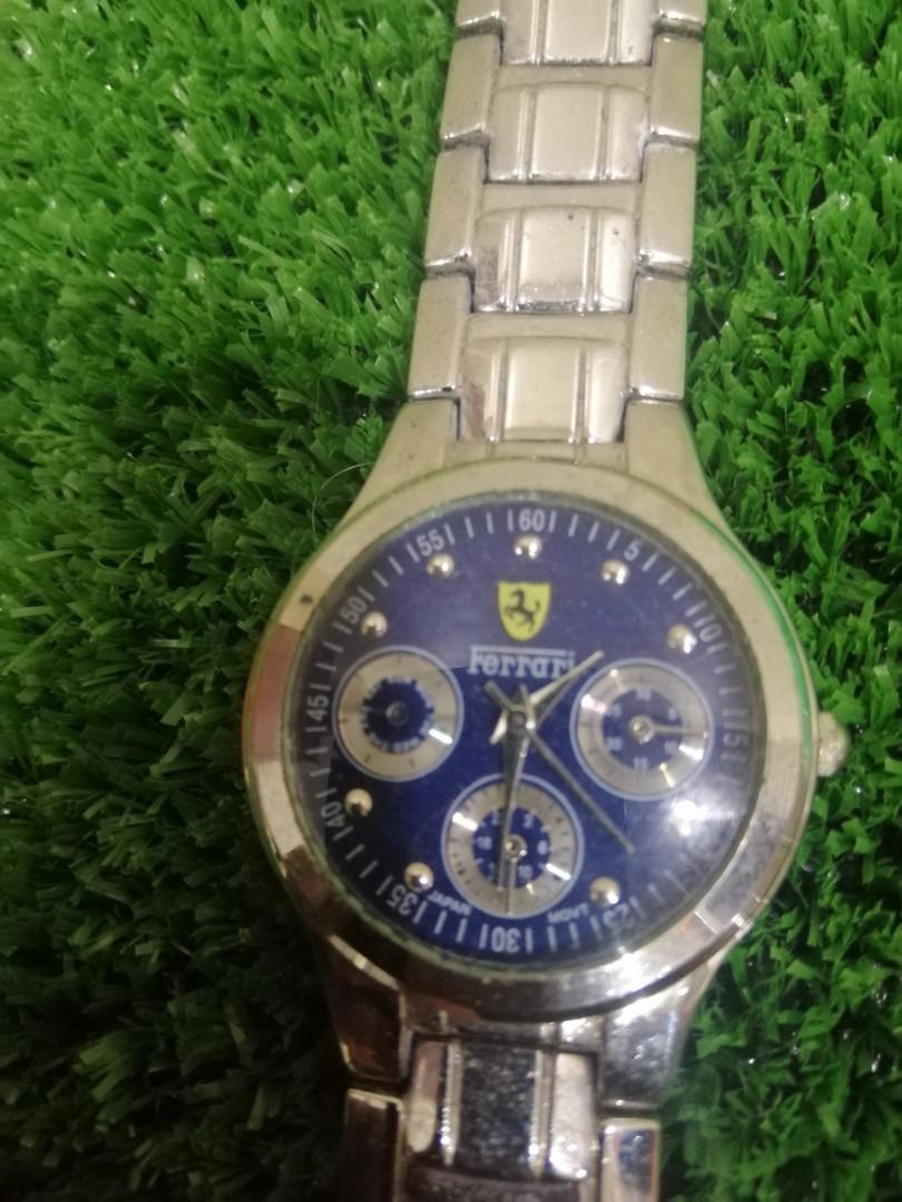 Jam ferrari, Men's Fashion, Watches & Accessories, Watches on Carousell
