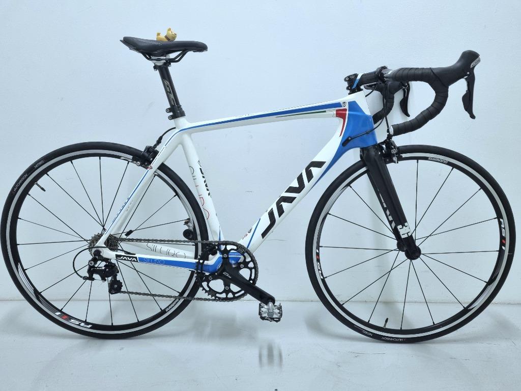 JAVA SILURO TEAM LIMITED SHIMANO 105 RS 11 CARBON FULL BIKE, Sports ...