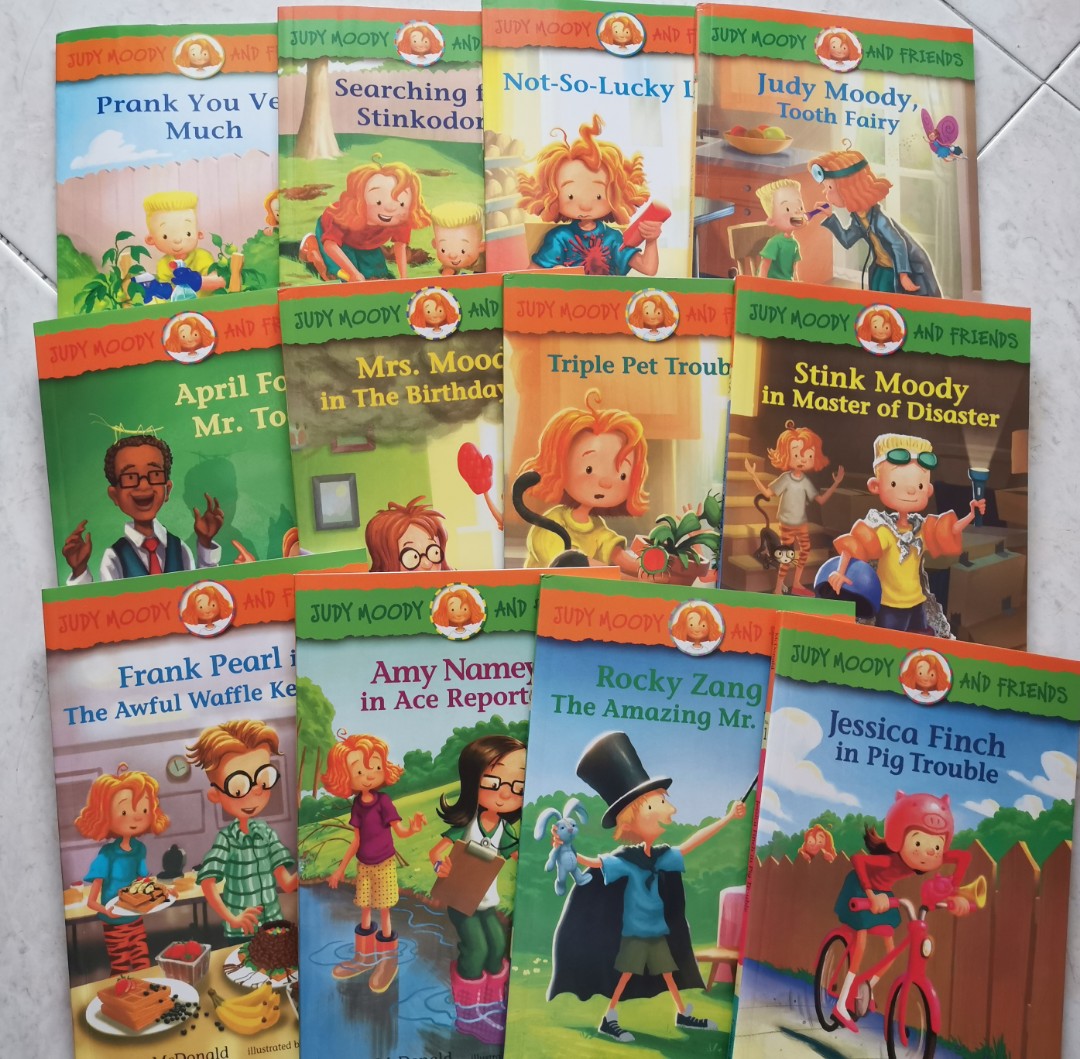 Judy moody and friends (12 books), Hobbies & Toys, Books & Magazines ...
