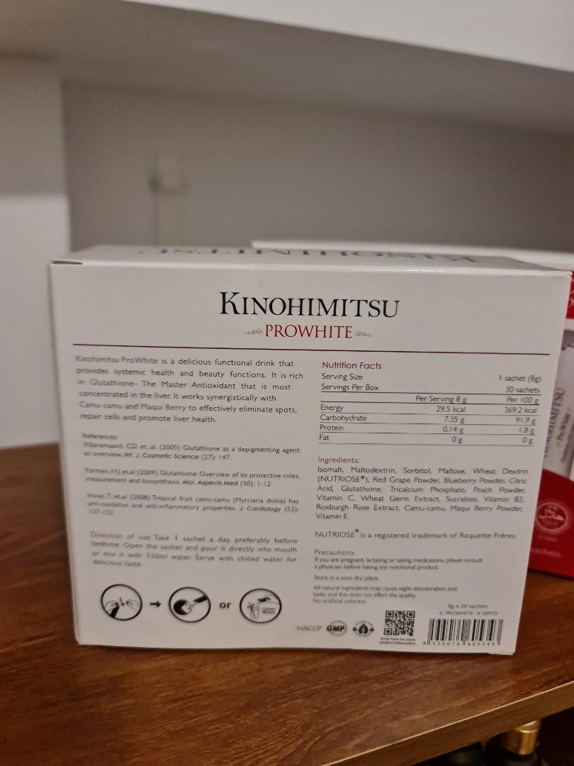 KINOHIMITSU PROWHITE, Food & Drinks, Other Food & Drinks on Carousell