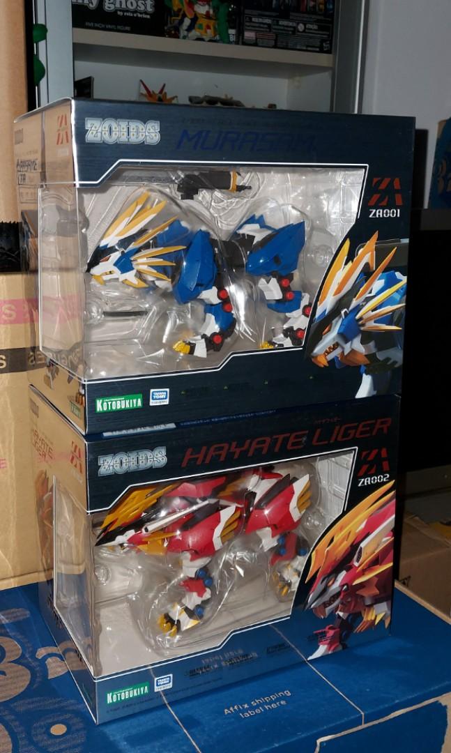 ZA (Zoids Aggressive) Murasame Liger & Hayate Liger Bundle, Hobbies ...