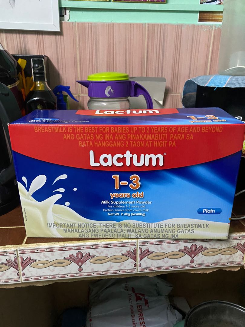 LACTUM 1-3 2.4KG, Babies & Kids, Nursing & Feeding, Weaning & Toddler ...