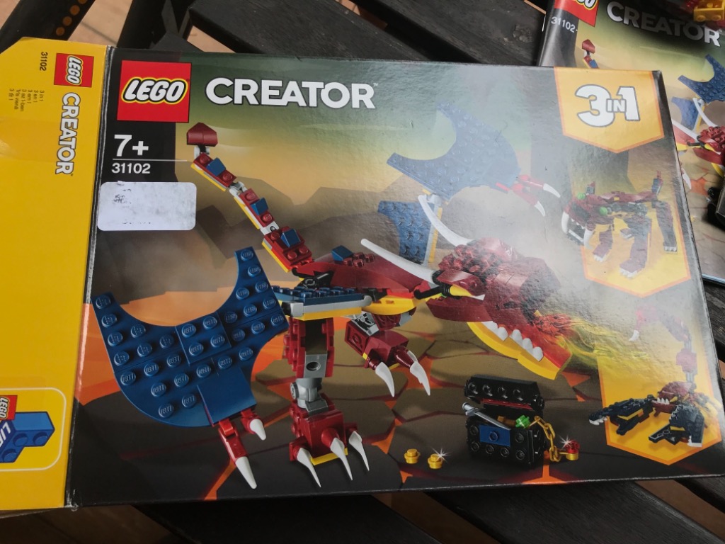 LEGO Creator 31102 Fire Dragon 3 in 1, Hobbies & Toys, Toys & Games on ...