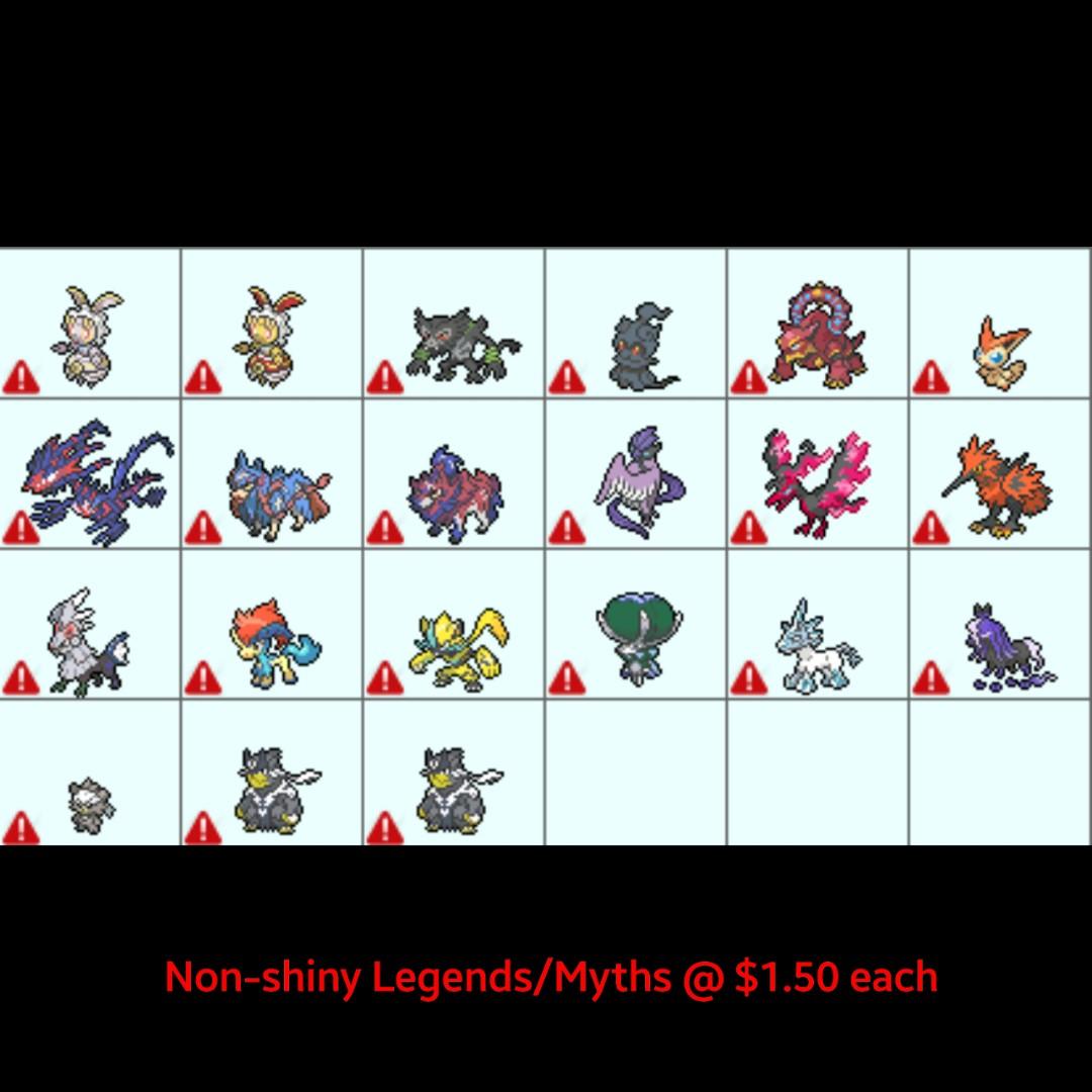 [LINK TRADE] Pokemon Sword/Pokemon Shield - Shiny Pokemon Shop, Video ...