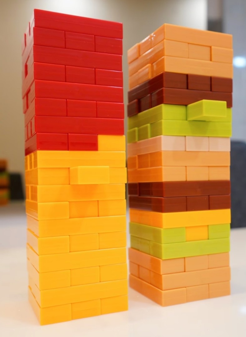 Mac Jenga Big Mac and Fries, Hobbies & Toys, Toys & Games on Carousell