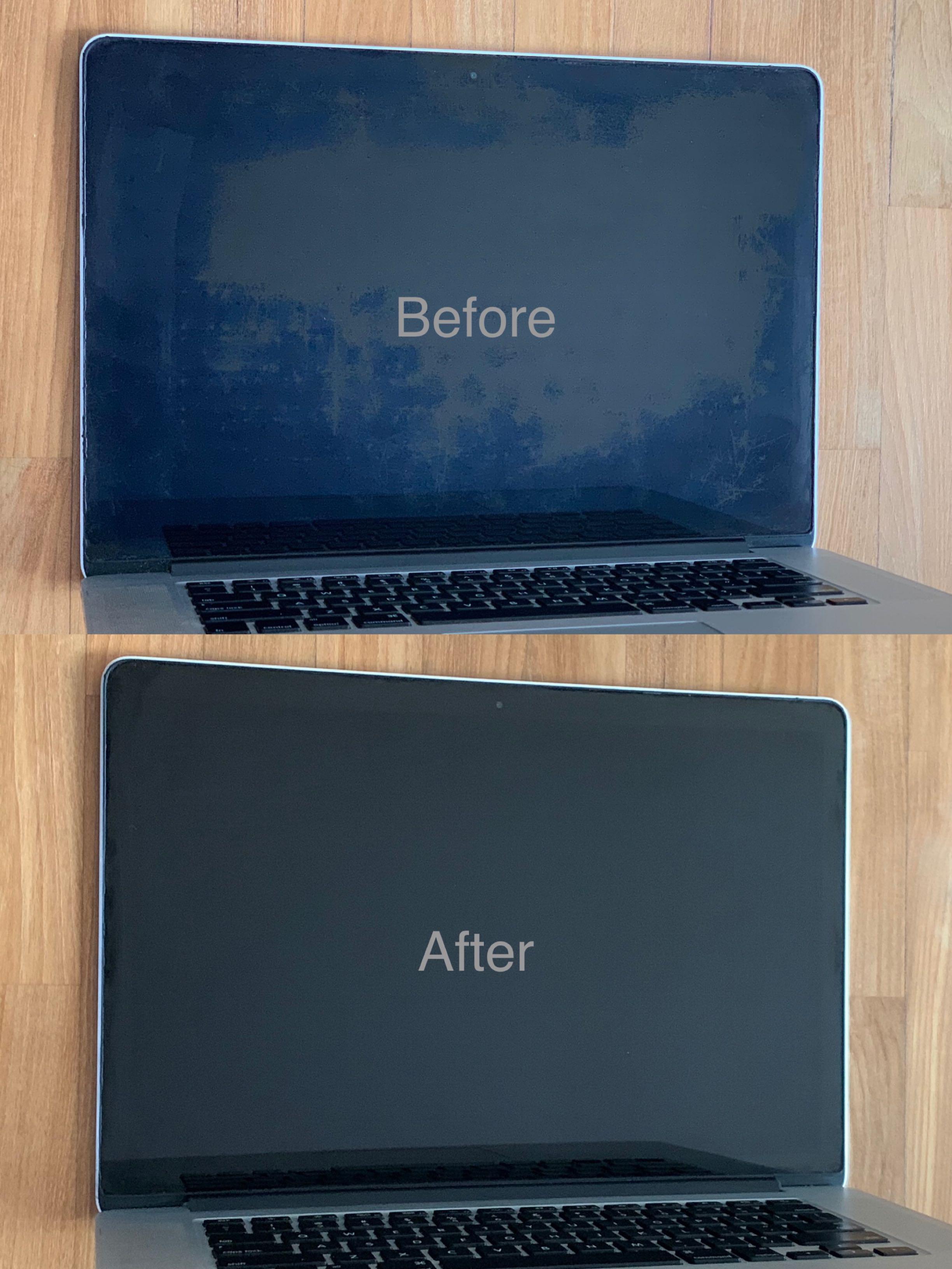 MacBook Pro Retina LCD Delaminated/Patchy Screen Fix, Computers & Tech ...