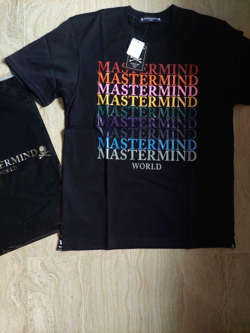 Mastermind multi logo tee, Luxury, Apparel on Carousell