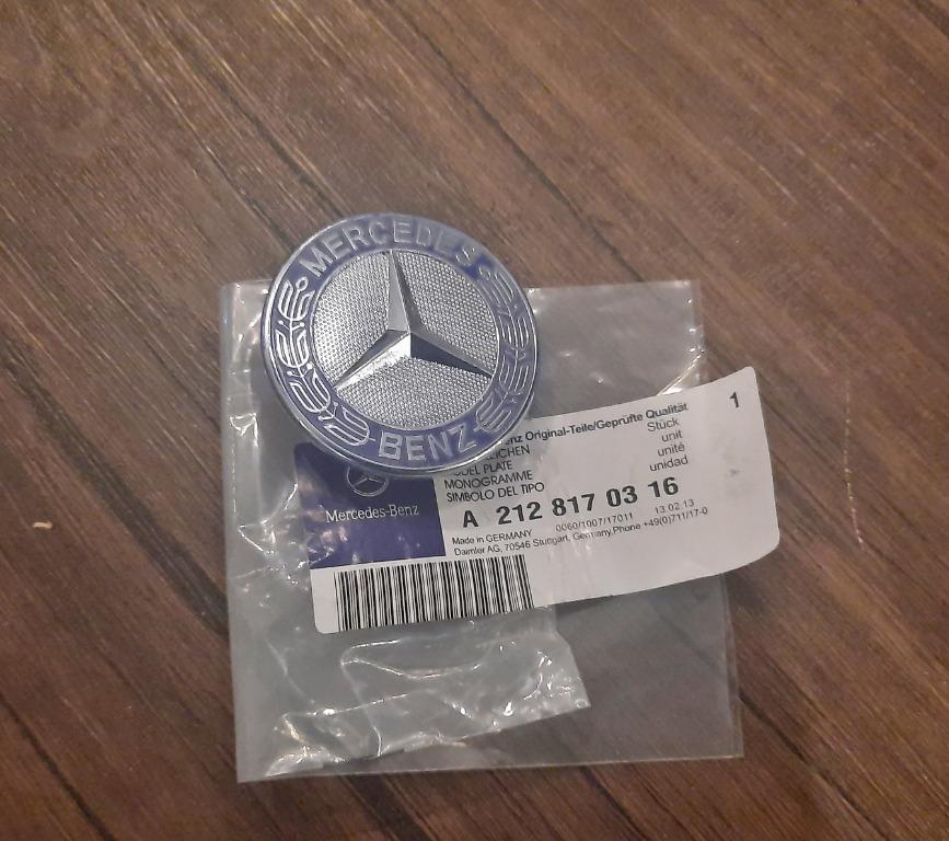 Mercedes-Benz E Class W212 Badge Emblem Bonnet A2128170316, Auto ...
