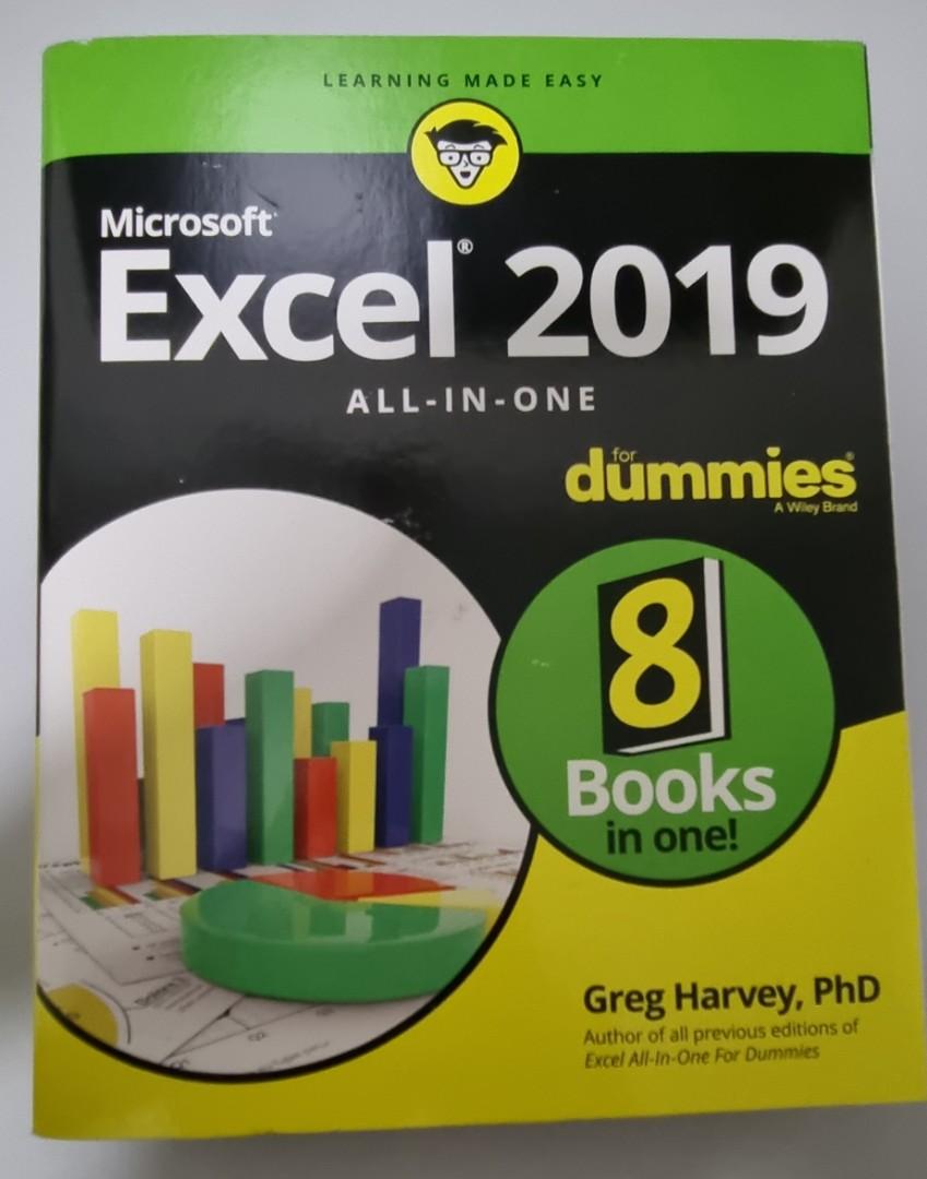 Microsoft Excel 2019 for dummies, Hobbies & Toys, Books & Magazines ...