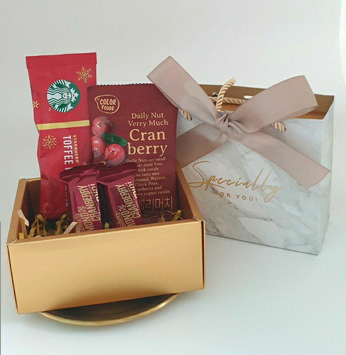 Mini Snack Box, Food & Drinks, Gift Baskets & Hampers on Carousell