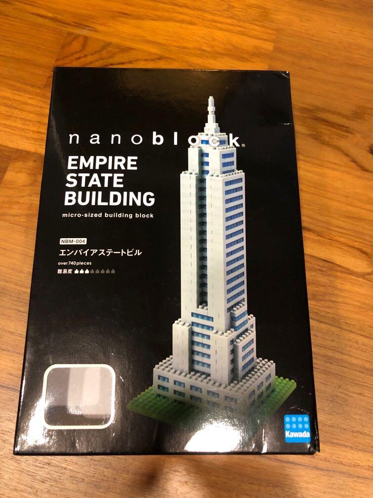 Nanoblock - Empire State building, Hobbies & Toys, Toys & Games on Carousell