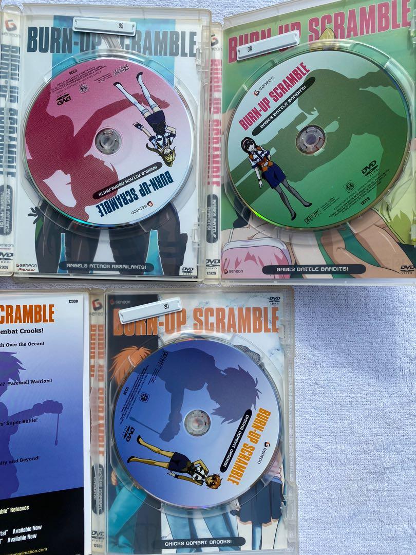 Original Anime DVD : Burn-up Scramble (Complete Series), Hobbies & Toys ...