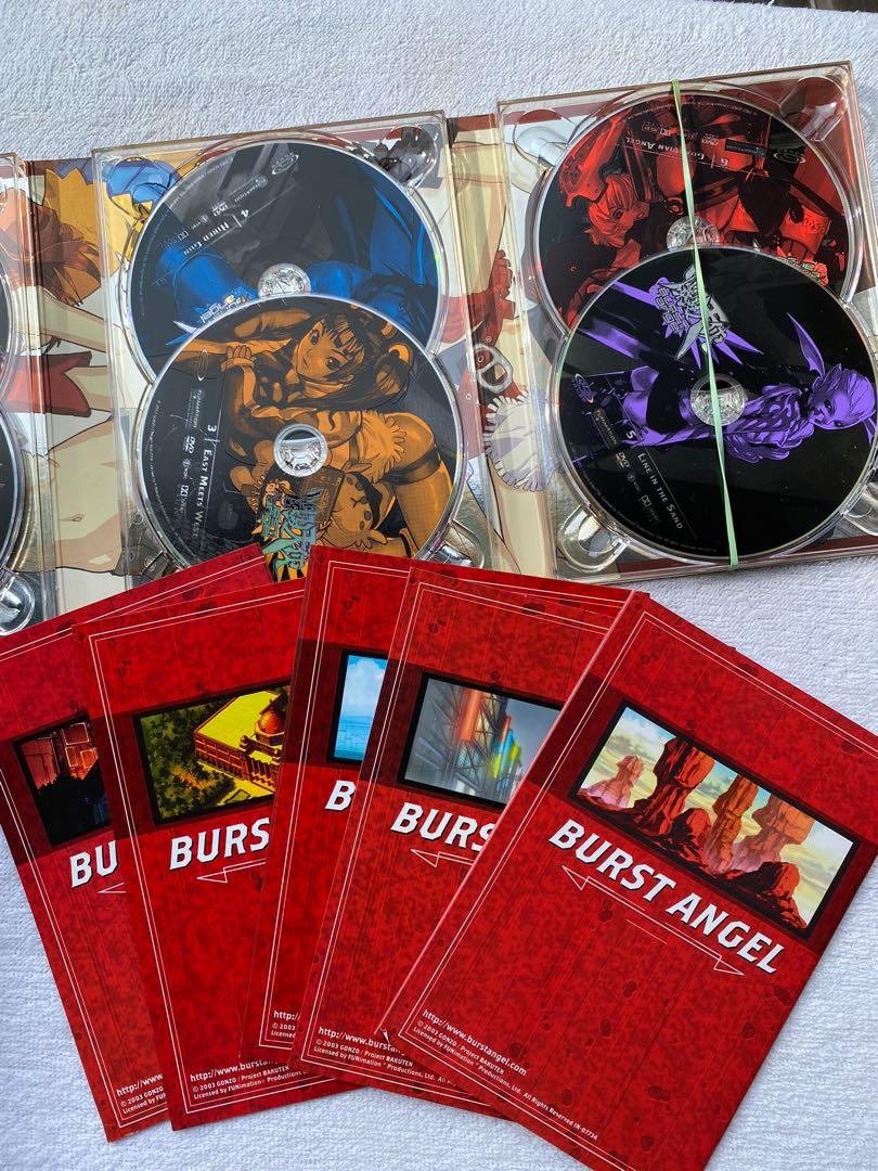 Original Anime DVD : Burst Angel (The Complete Series + Guidebooks ...