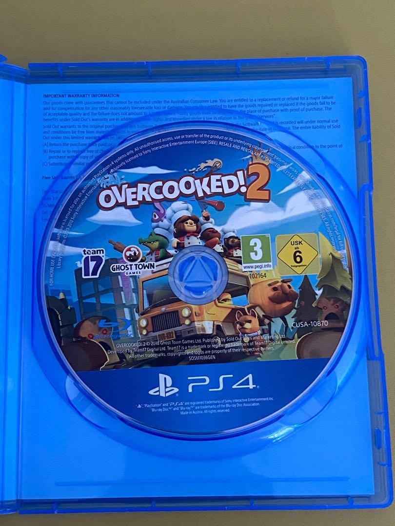OVERCOOKED 2, Video Gaming, Video Games, PlayStation on Carousell