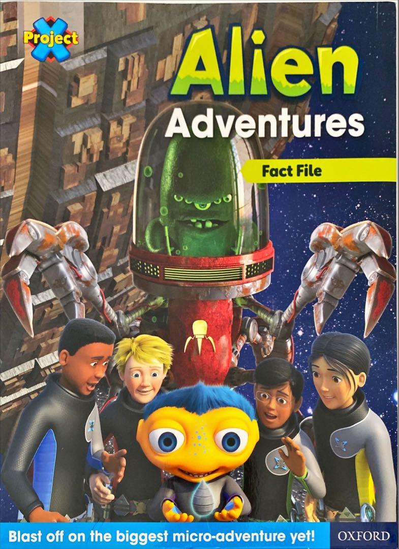 Oxford Project X Alien Adventures for ages 7-9, Hobbies & Toys, Books ...