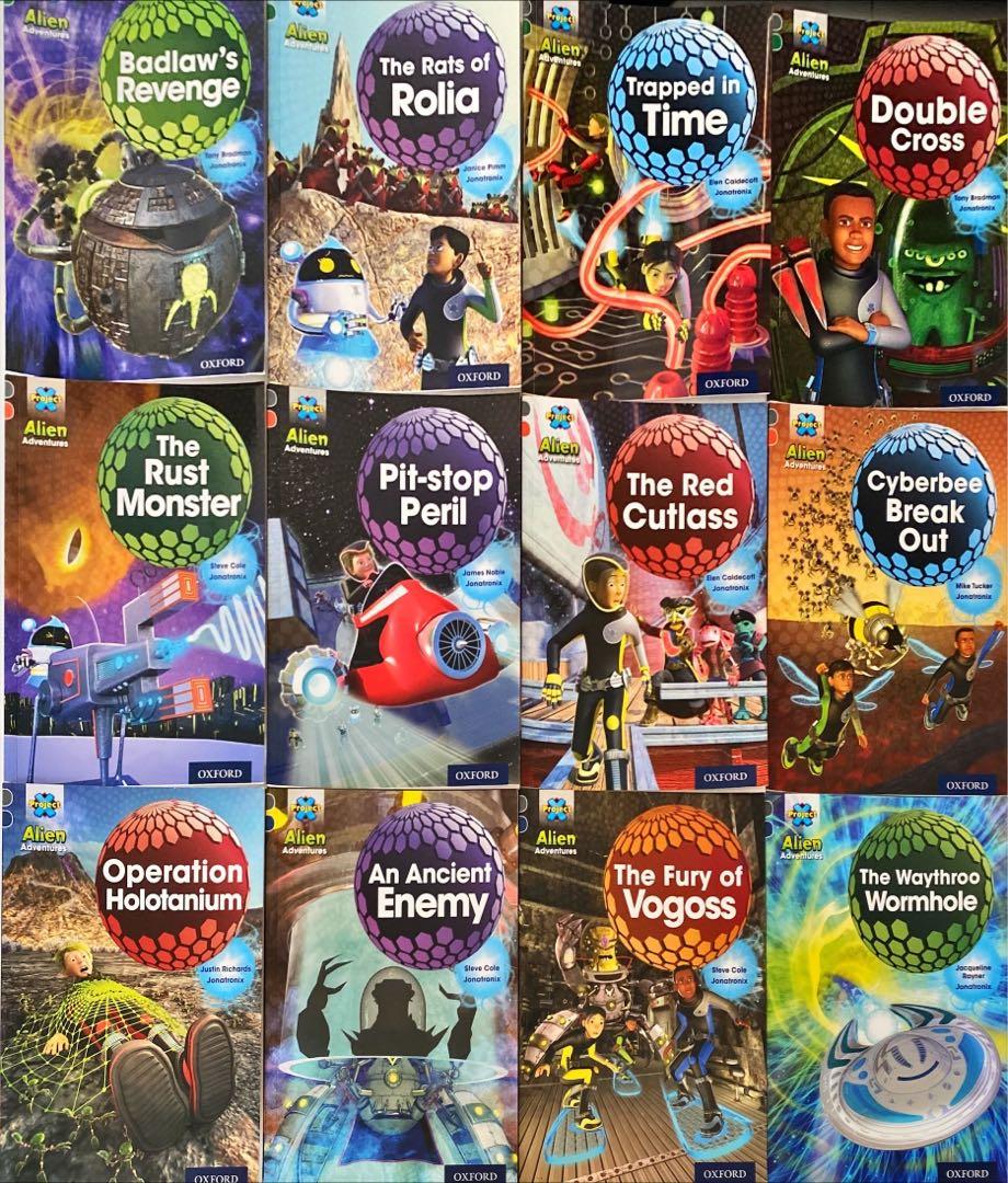 Oxford Project X Alien Adventures for ages 7-9, Hobbies & Toys, Books ...